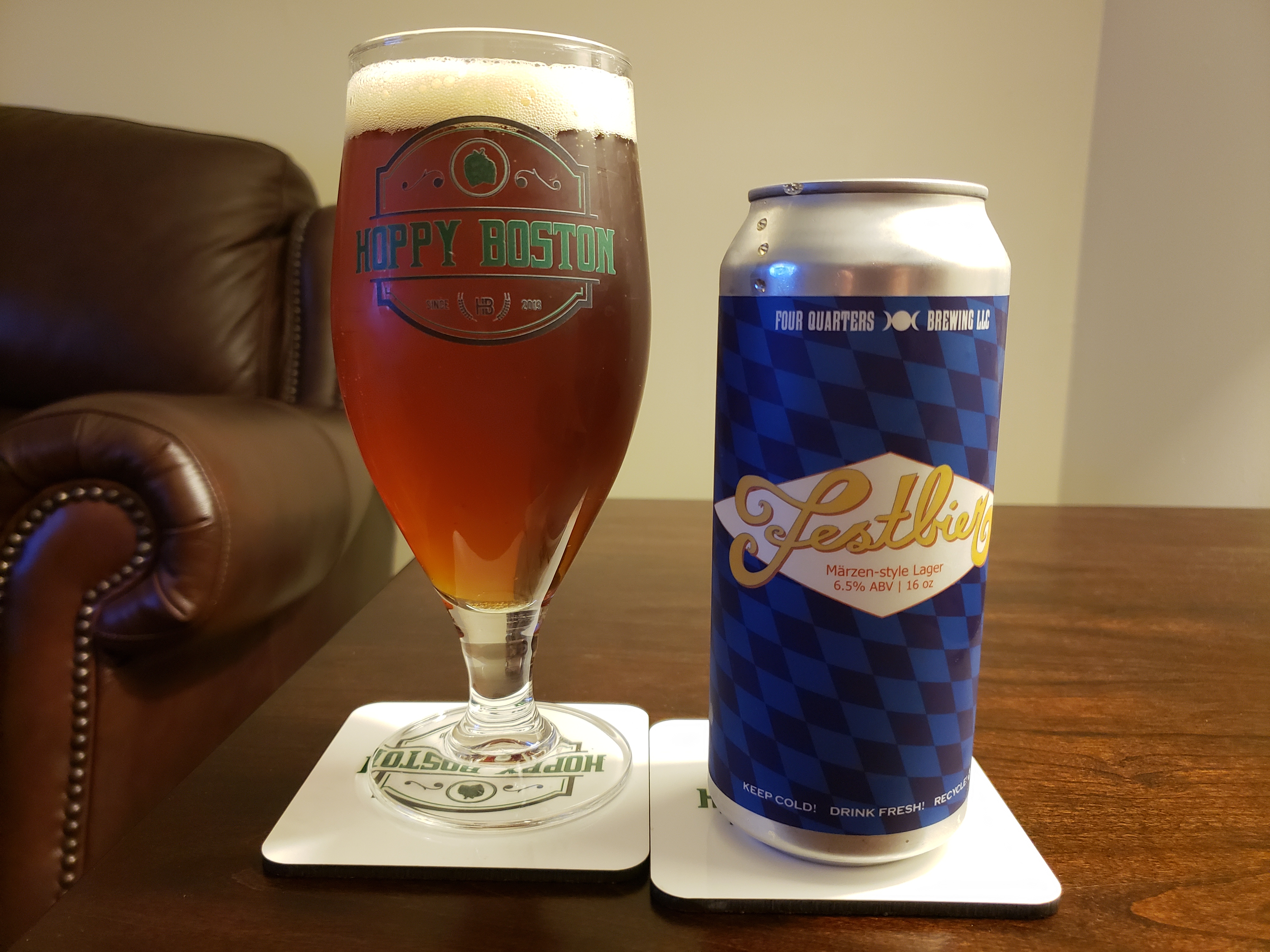 Four Quarters Festbier – Hoppy Boston